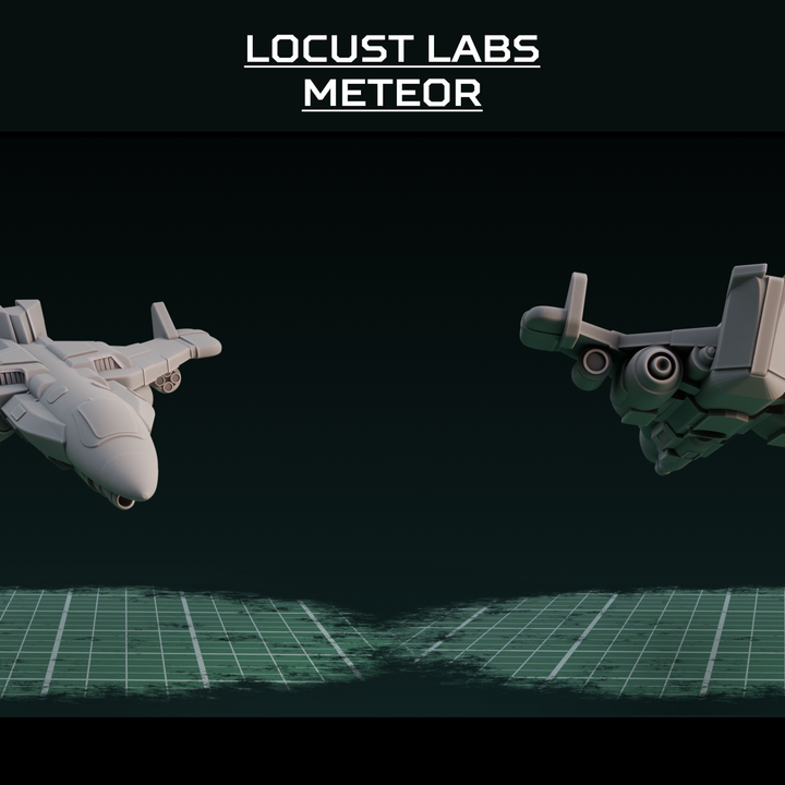 3D Printable 6mm Meteor by Locust_Labs
